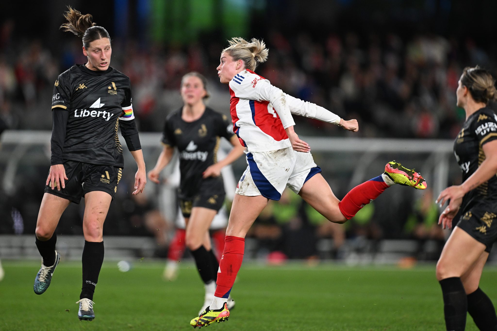 Arsenal record victory over A-League All Stars in Melbourne - WSL Full-Time