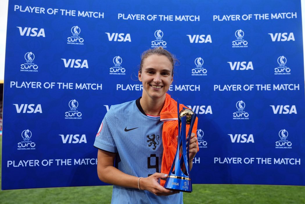 'It is very special that it came today' - Miedema reacts to 100th ...