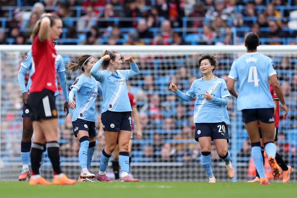 Manchester is blue after Manchester City take all three points in the ...